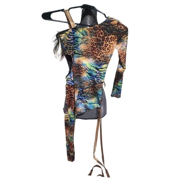 Weissman | Costumes | Weissman Animal Print Dance Costume Sz Medium ...